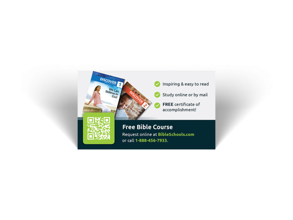 Discover Pocket/Business Cards (Pack of 100 & 1,000) – Voice of Prophecy