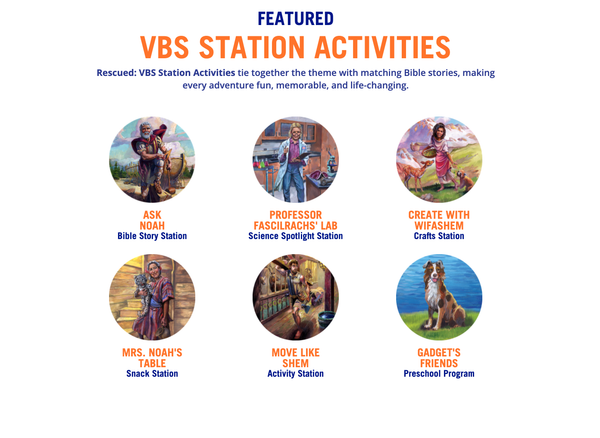 Rescued: Safe in Jesus VBS Kit – Voice of Prophecy